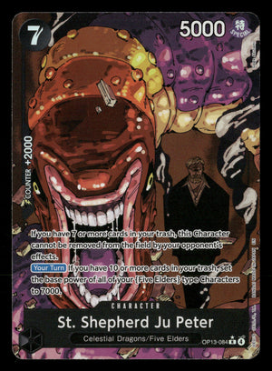 One Piece TCG OP13-084 St. Shepherd Ju Peter Alternate Art