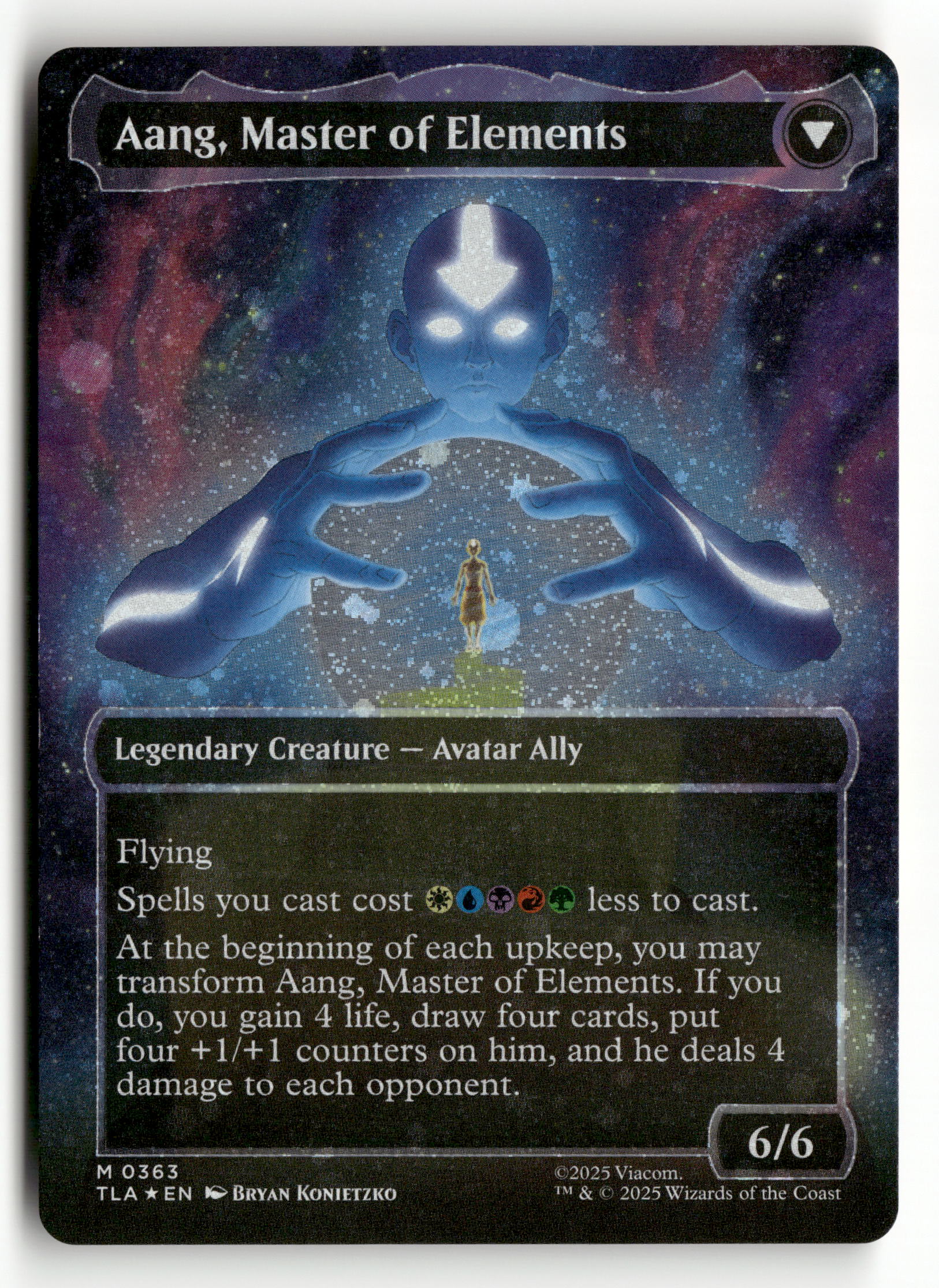 2025 MTG Magic Avatar the Last Airbender 0363 Avatar Aang/Aang, Master