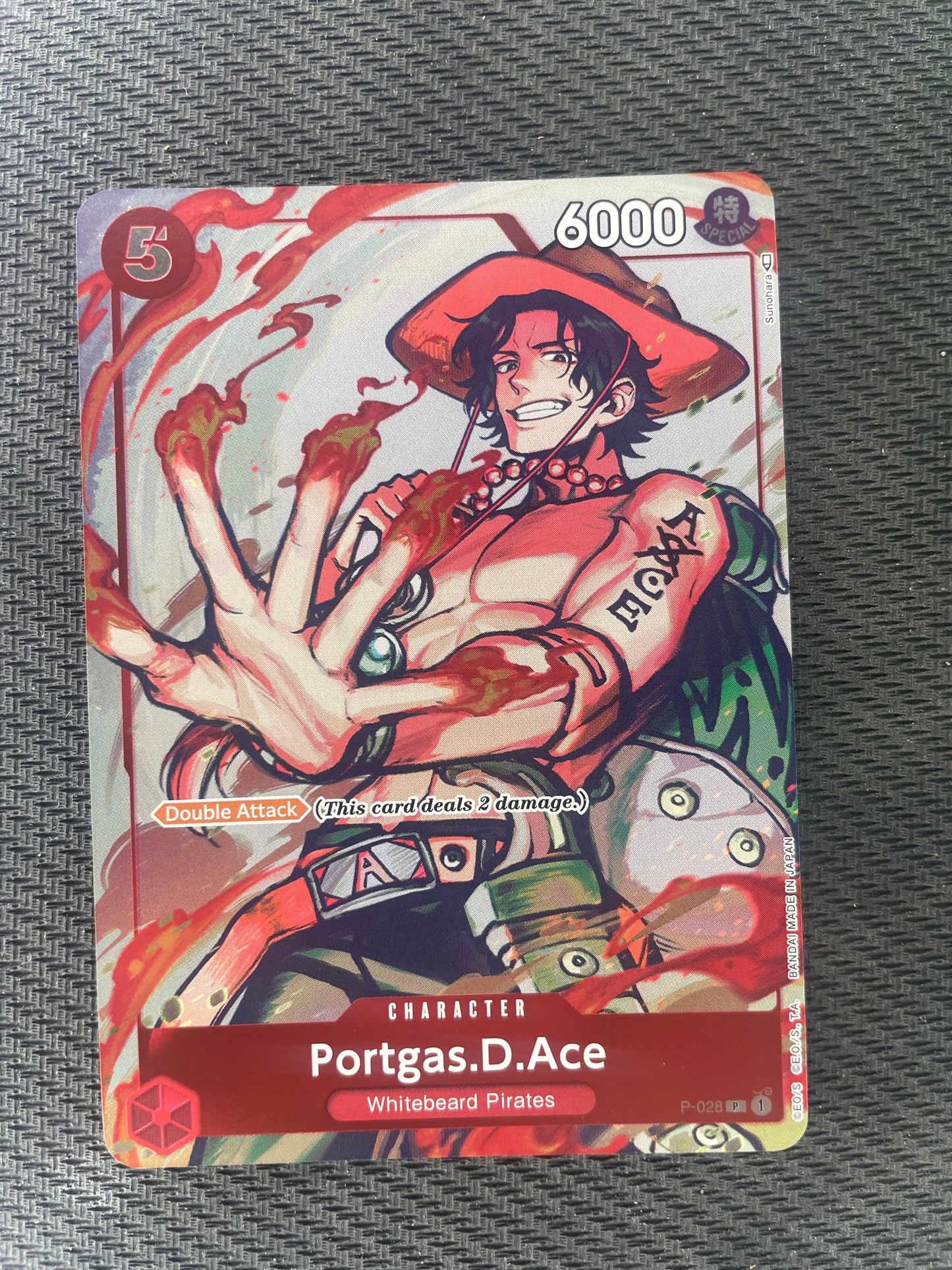 One Piece TCG P-028 Portgas.D. Ace Event Pack Vol. 1 – Mint Collectables