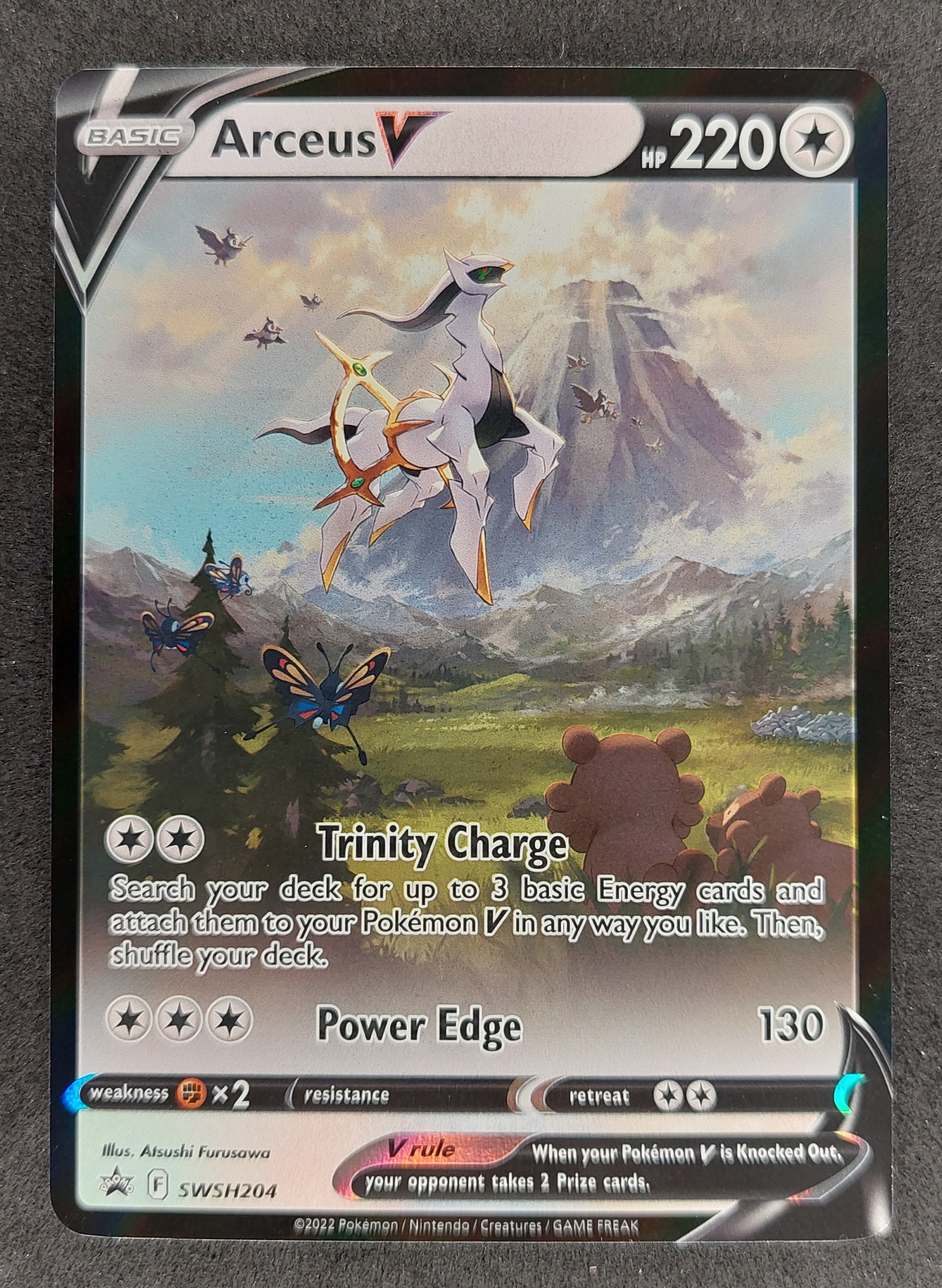 2022 Pokemon Arceus V Promo SWSH204