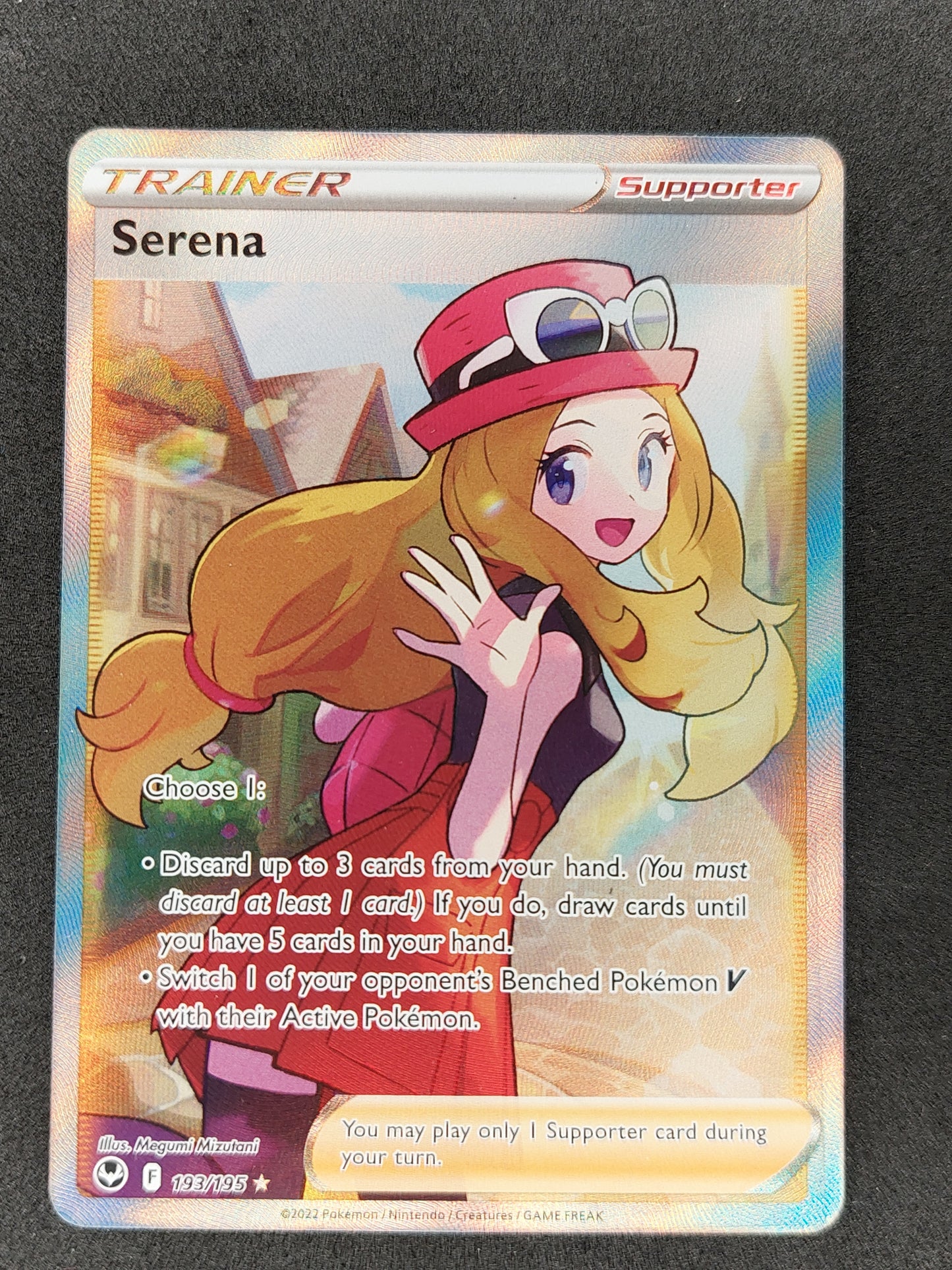 2022 Pokemon Silver Tempest 193/195 Trainer Serena Full Art – Mint ...