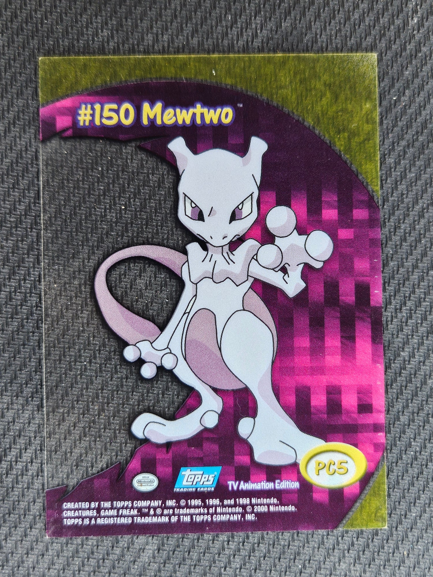 2000 TV Animation Mewtwo Clear Card #PC5 Pokemon Card – Mint Collectables
