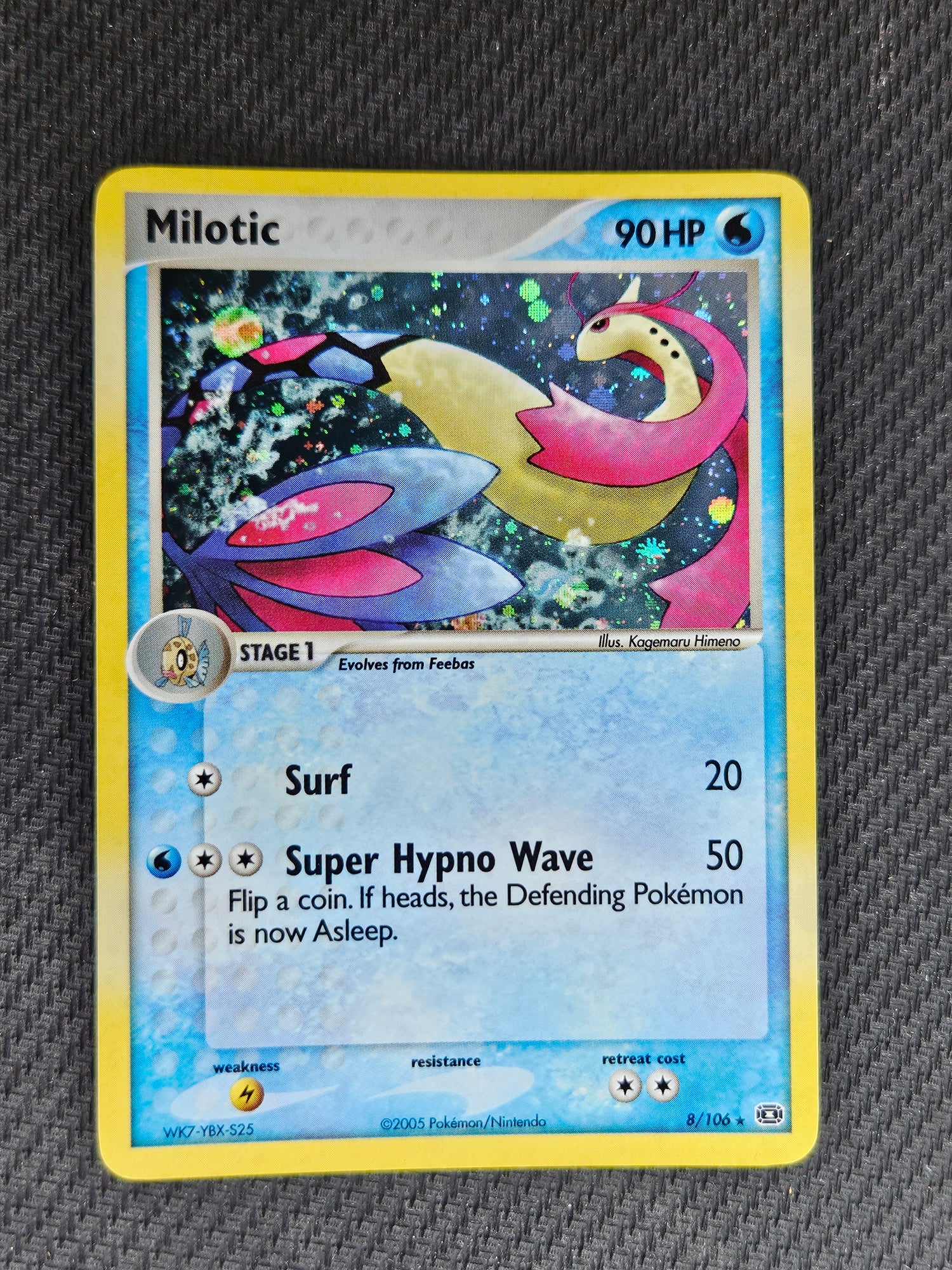 2005 Pokemon EX Emerald 8/106 Milotic Holo – Mint Collectables
