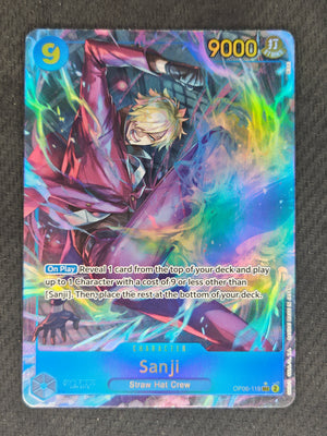 One Piece TCG Wings of the Captain OP06-119 Sanji Secret Alternative A