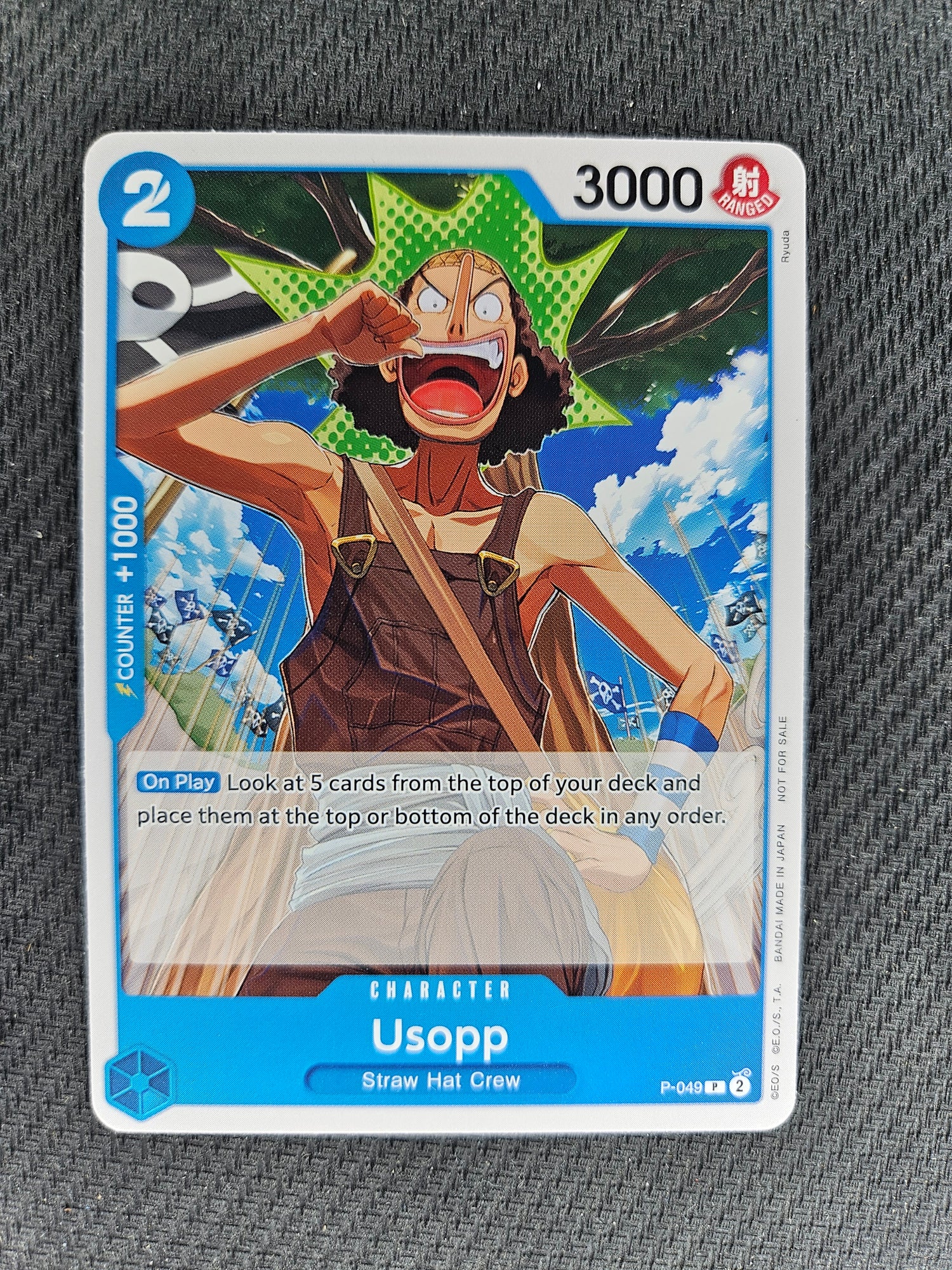 One Piece TCG Promo P-049 Usopp – Mint Collectables