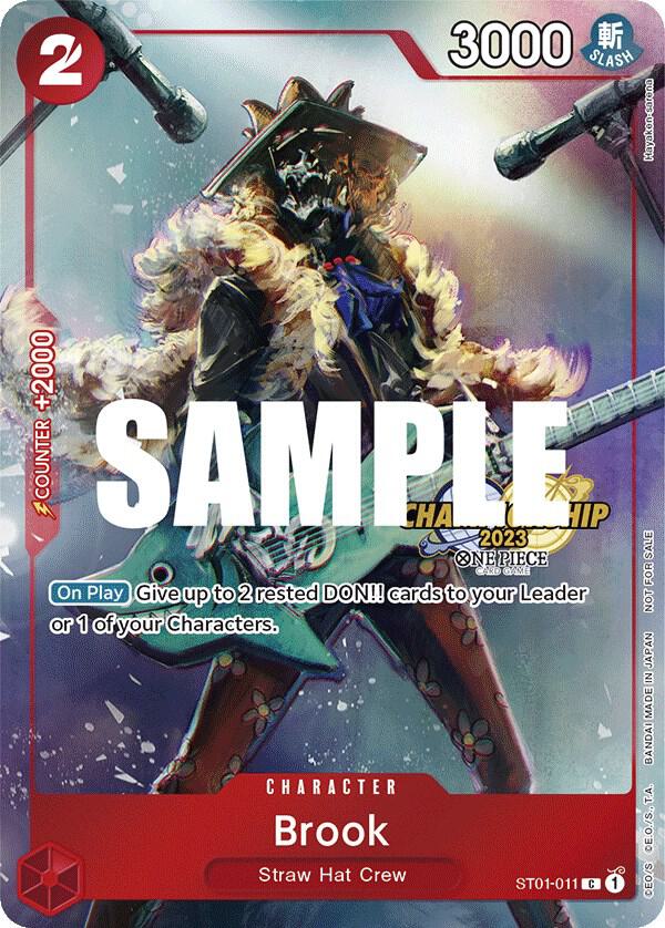 One Piece TCG ST01-011 Brook CS Celebration Pack 2023