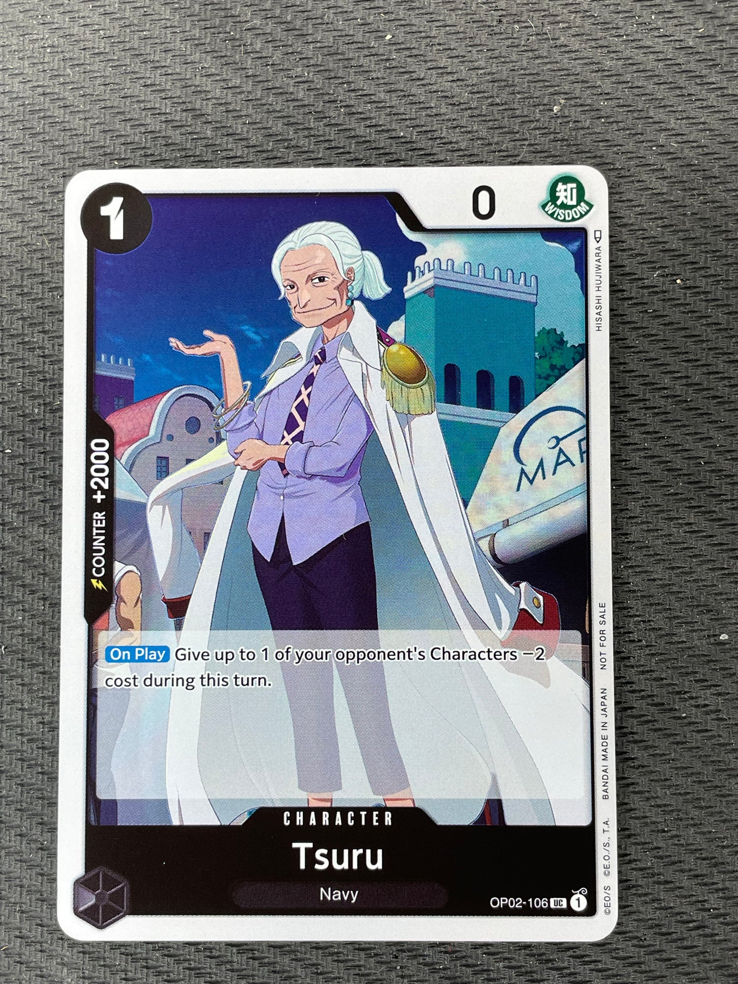 One Piece TCG OP02-106 Tsuru Event Pack Vol. 2 – Mint Collectables