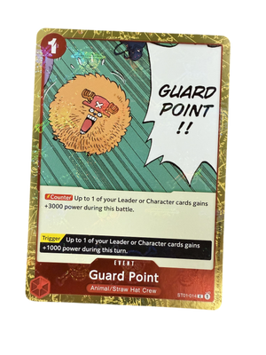 One Piece TCG ST01-014 Guard Point PRB01 Pirate Skull Foil