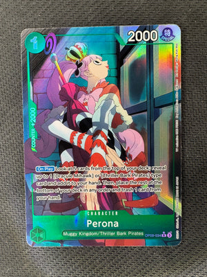 One Piece TCG OP09-034 Perona Rare Alternate Art