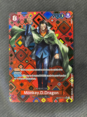 One Piece TCG OP07-015 Monkey.D.Dragon SP Alternate Art OP09 Set