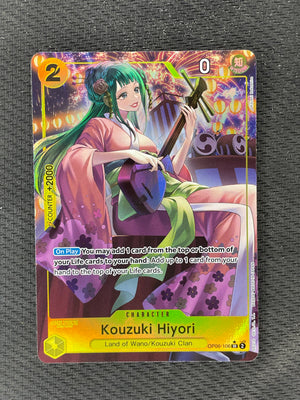 One Piece TCG OP06-106 Kouzuki Hiyori Alternate Art