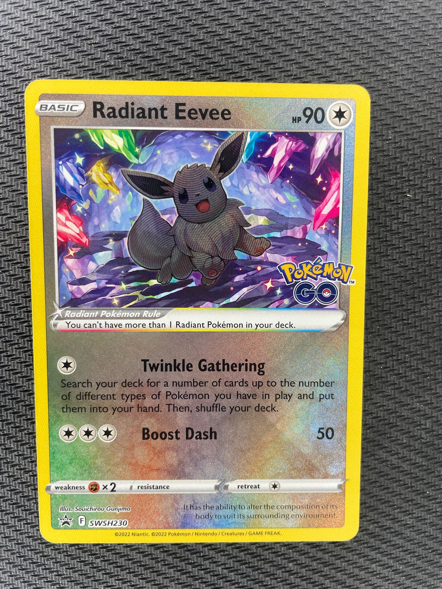 2022 Pokemon Go SWSH230 Radiant Eevee – Mint Collectables