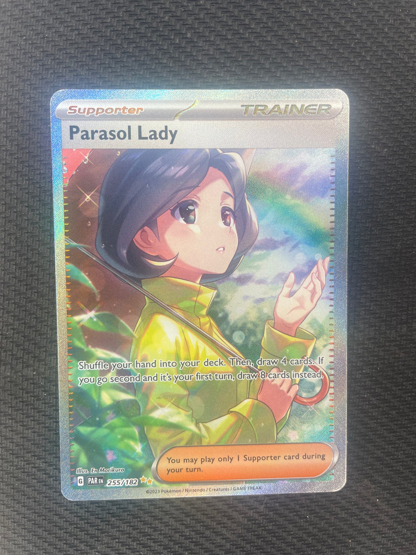 2023 Pokemon Paradox Rift 255/182 Parasol Lady Special Illustrator Rar ...