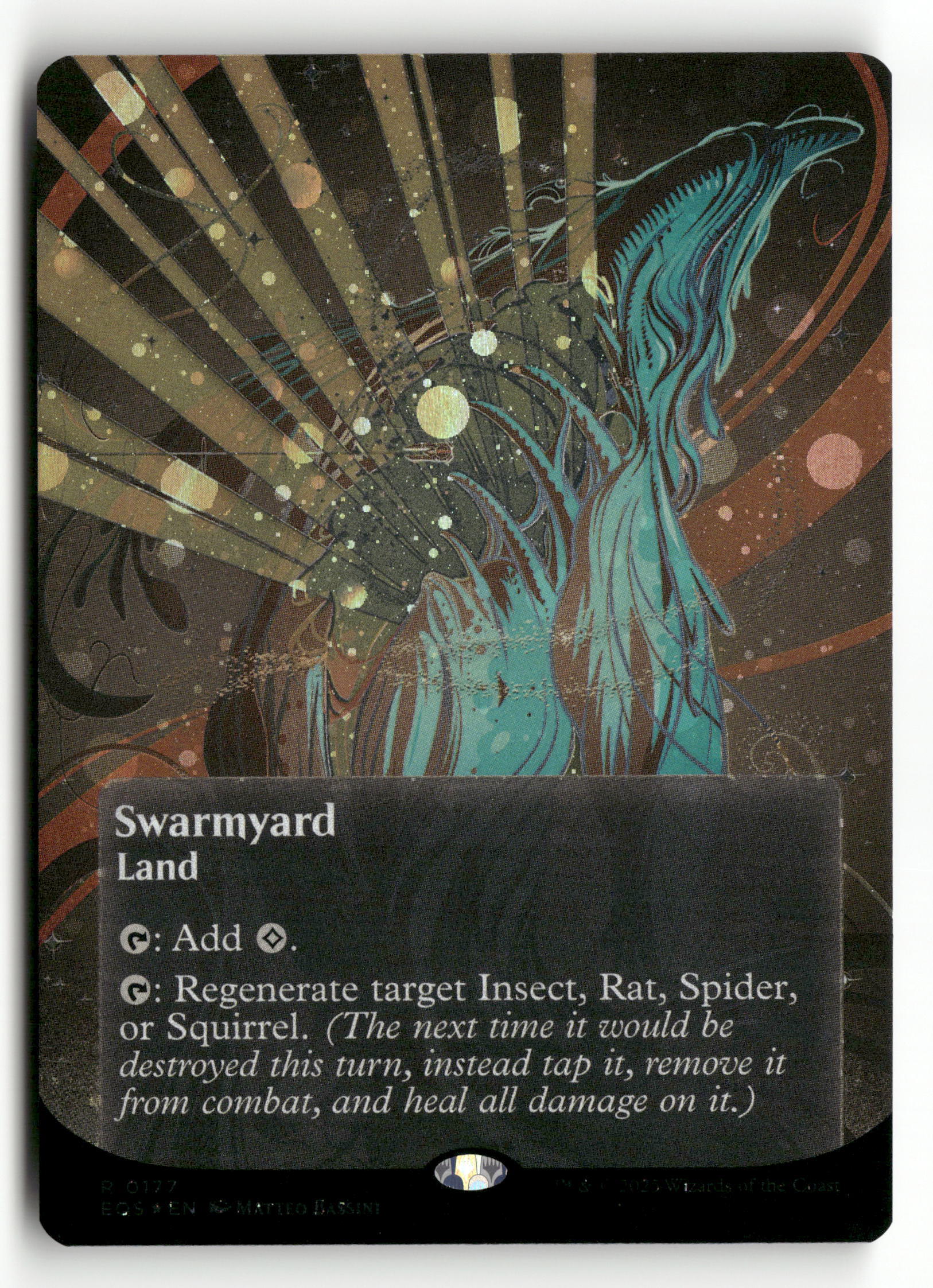 MTG Edge of Eternities: Stellar Sights 177 Swarmyard(Borderless ...